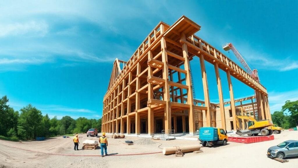 O maior prédio de madeira do mundo começa a ser construído em Wisconsin